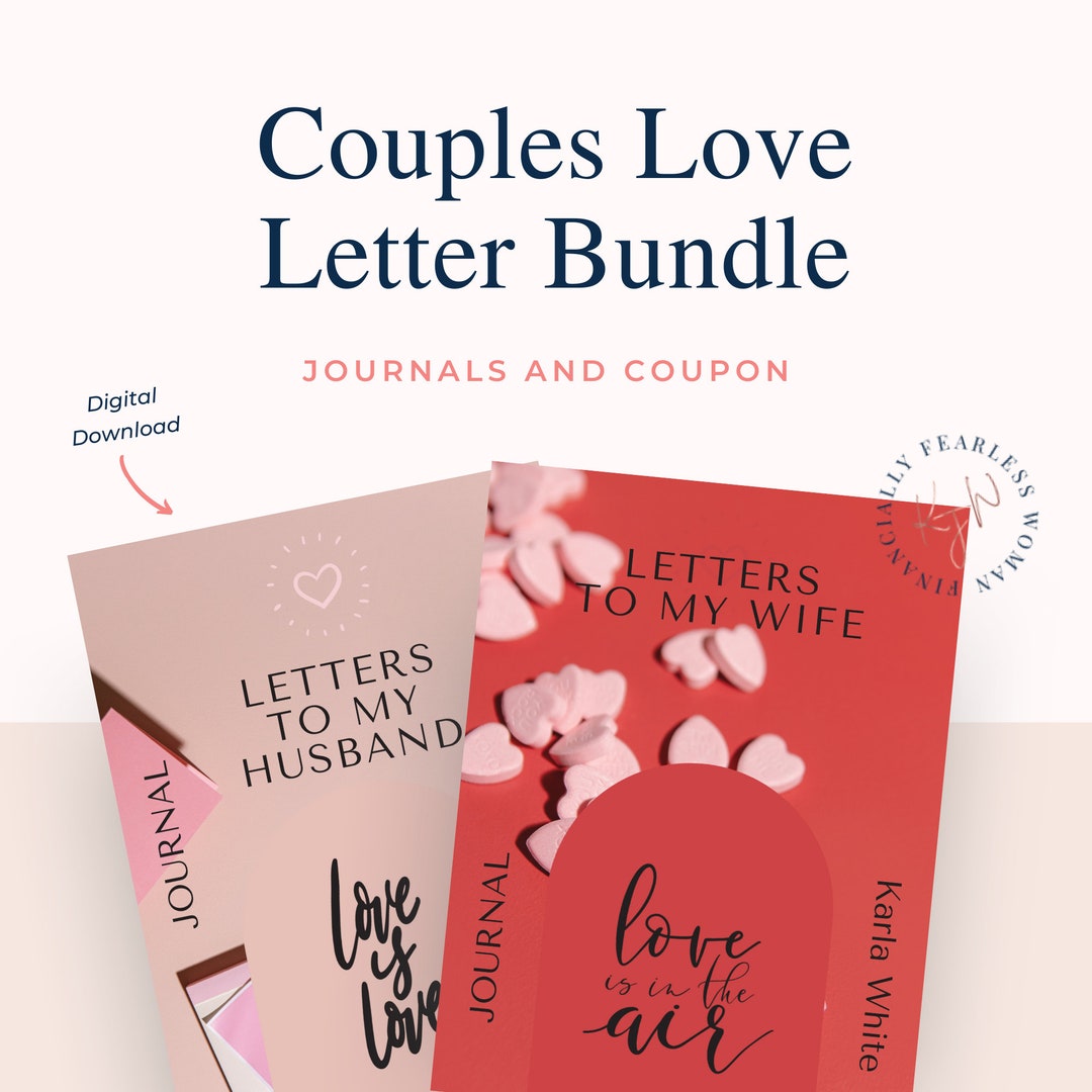 Couples Love Letter Bundle - Etsy