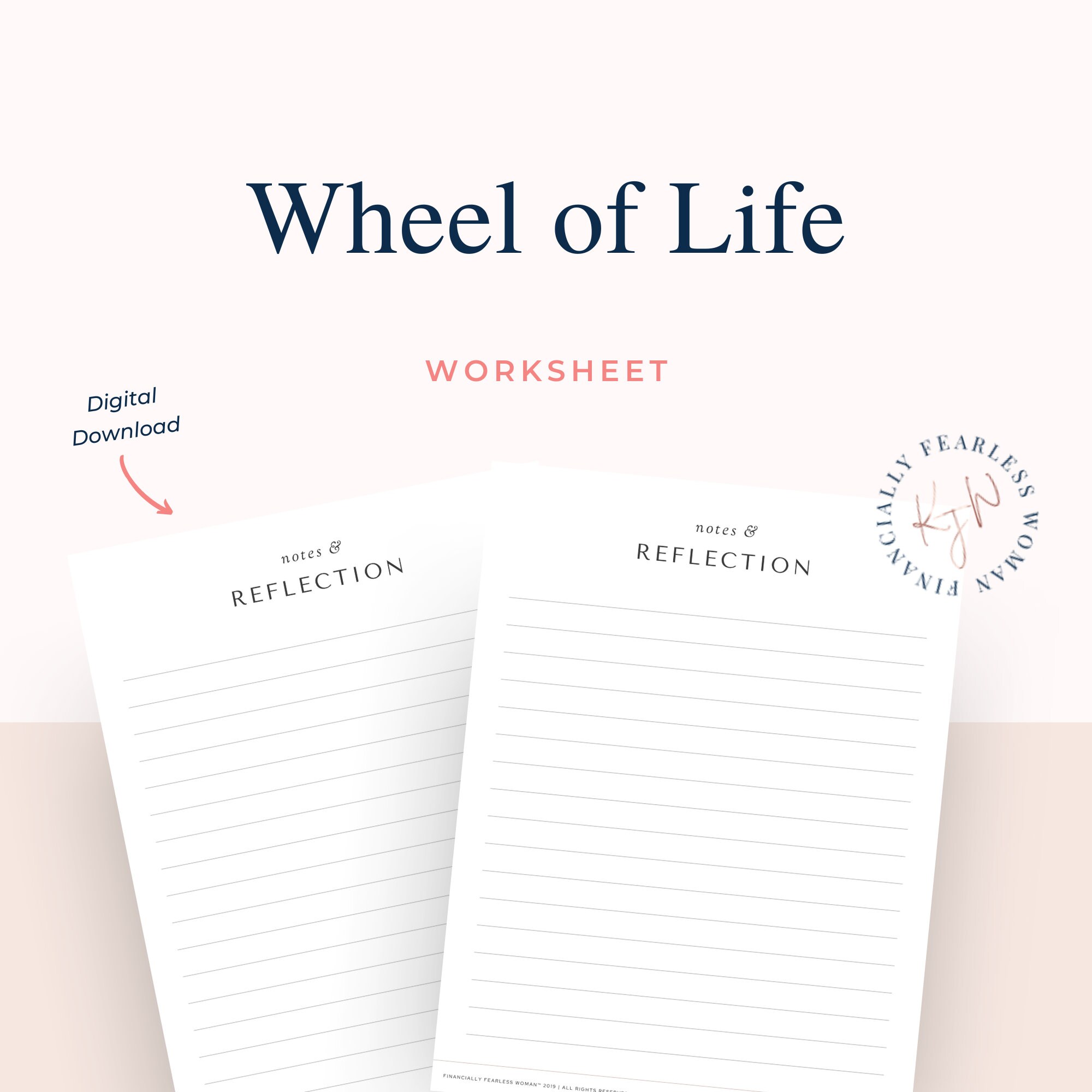 Wheel of Life Worksheet | Life Assessment | Life Balance | Self ...