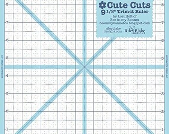 Cute Cuts Trim-it Rectangular Ruler Pack by Lori Holt of Bee in My ...