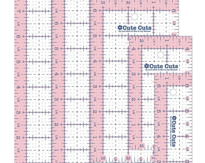 Cute Cuts Trim-it Rectangular Ruler Pack by Lori Holt of Bee in My ...