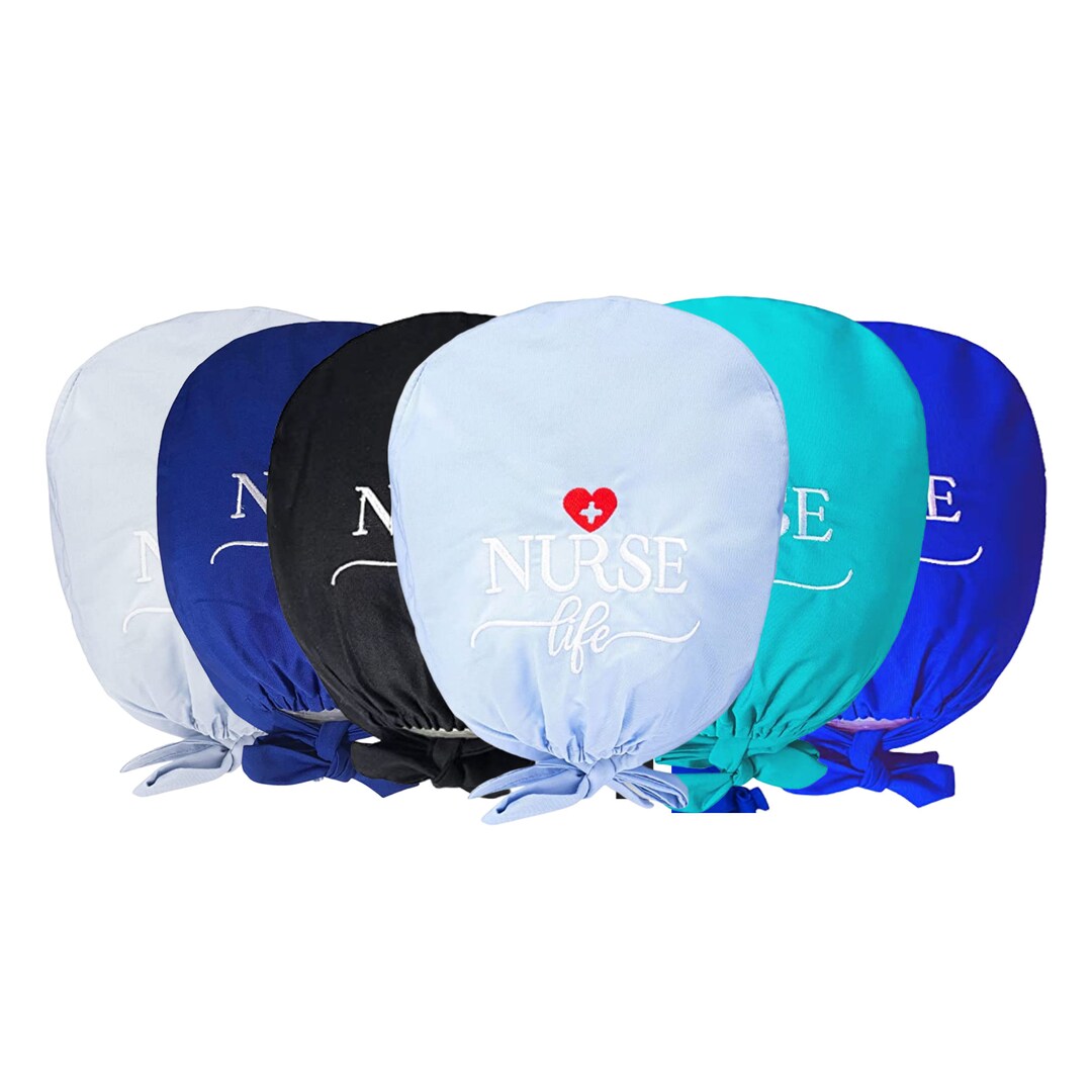 Hospital Chic - Cute Nurses Cap for Women, Nurse Cap With Buttons ...