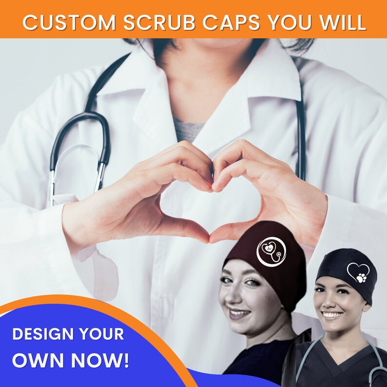 Celebrate National Surgical Tech Week With Customized Scrub Caps for ...