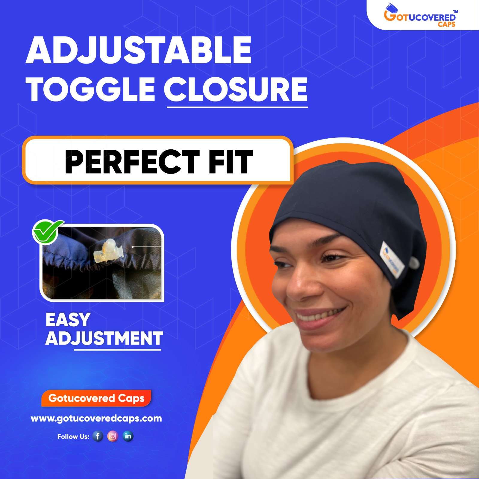 SATIN LINED Scrub Cap, Silk Lined Scrub Hat, Satin Lining Scrub Cap, Nurse Cap With Satin Lining ...