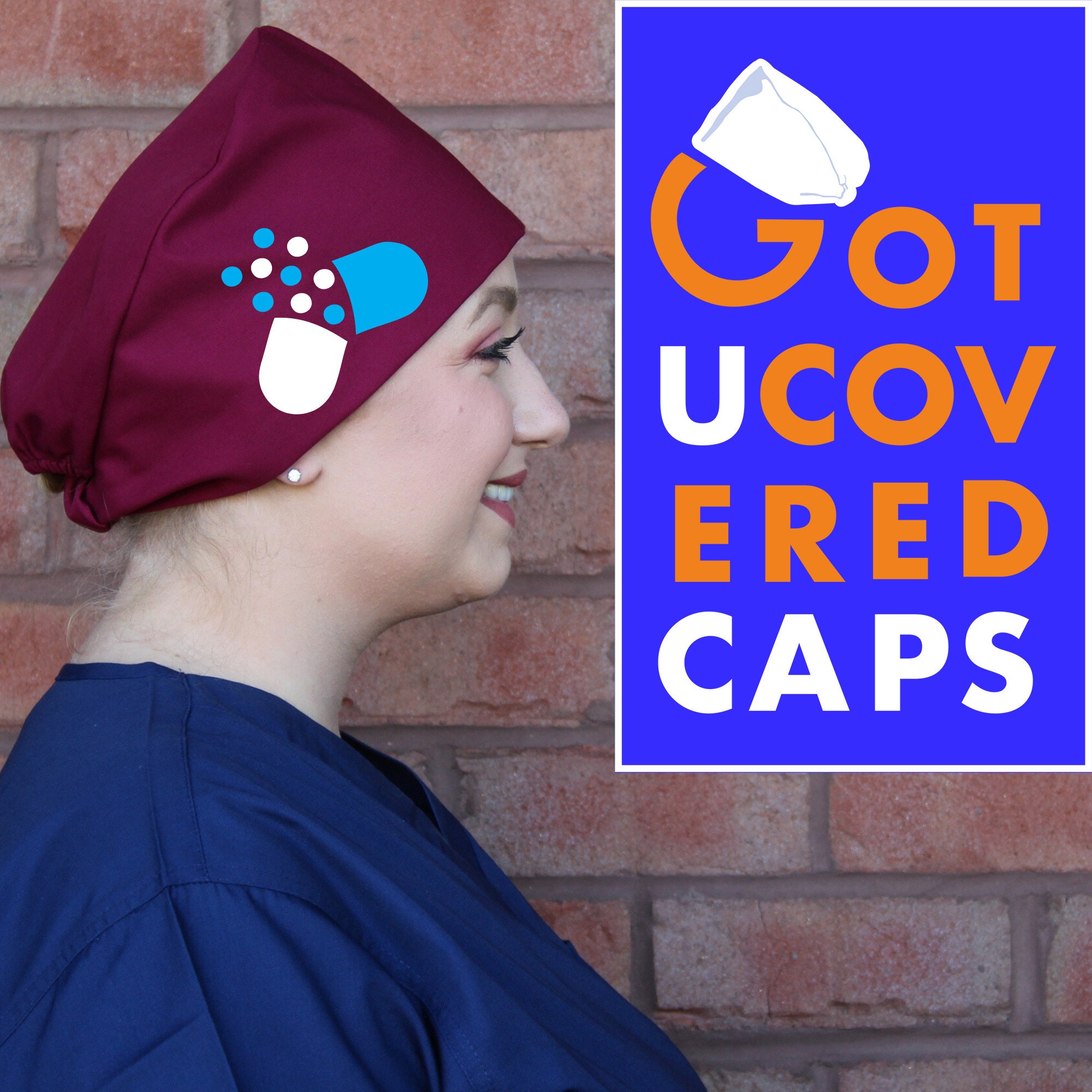 Pharmaceutical Pride Scrub Caps Pharmacist Graduation Hat Scrubs for ...
