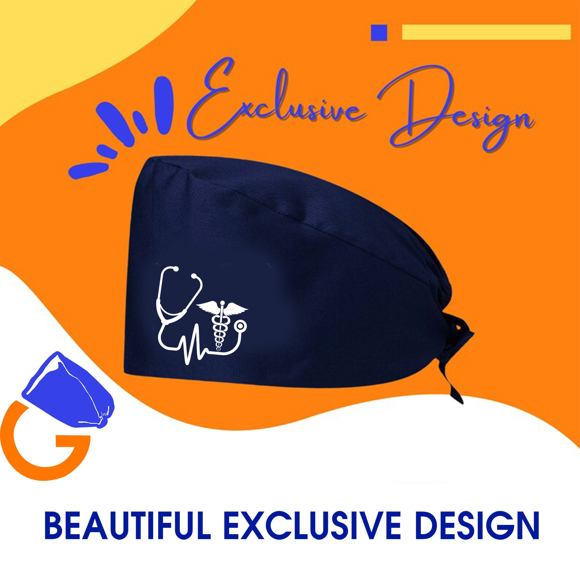 Cardiology Themed Custom Scrub Cap Personalized Surgeon Hat - Etsy