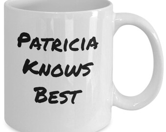 Patricia Coffee Mug | Etsy