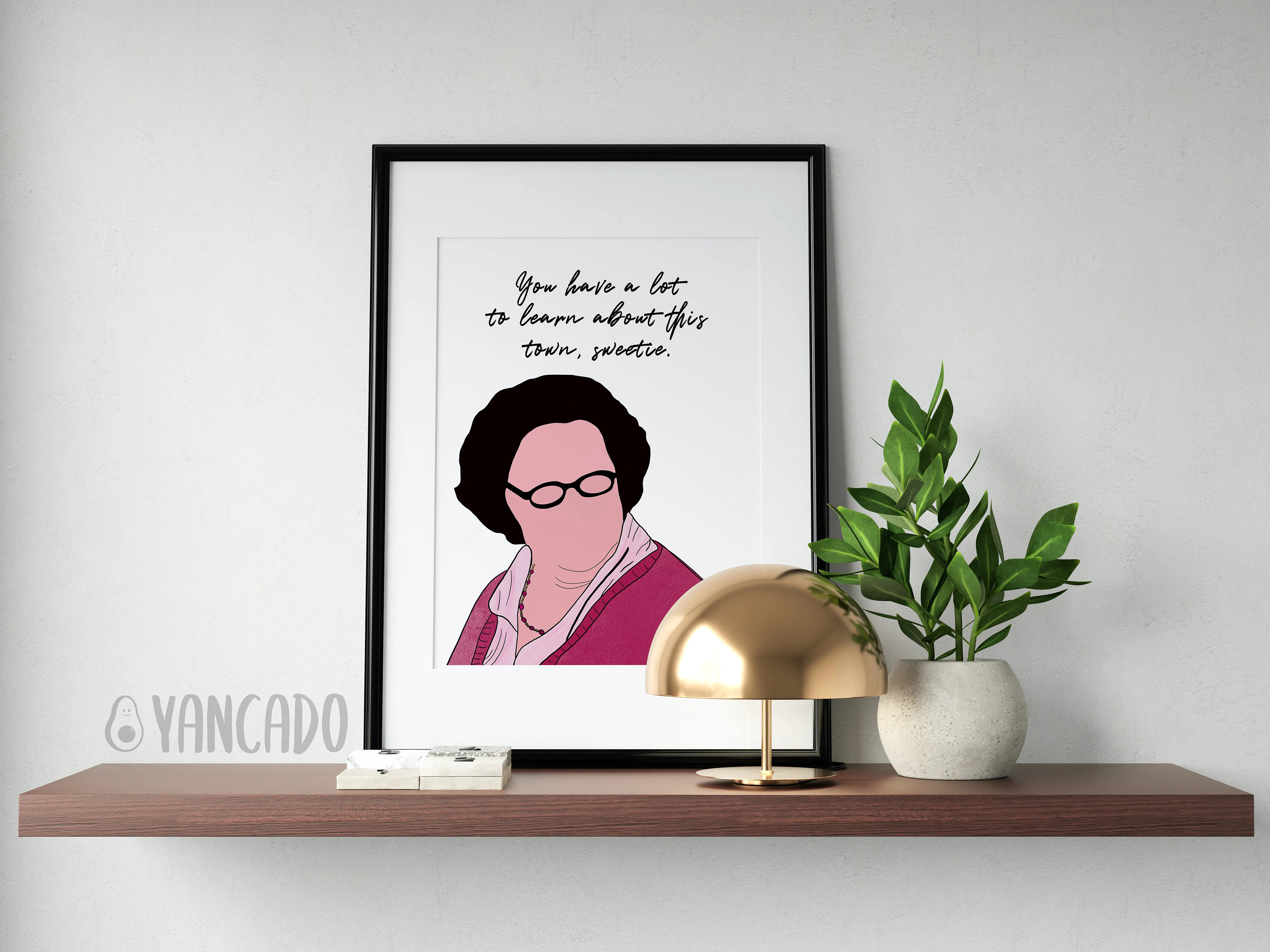 PRINTABLE Phyllis Lapin-vance Quote Poster the Office TV Show - Etsy Canada
