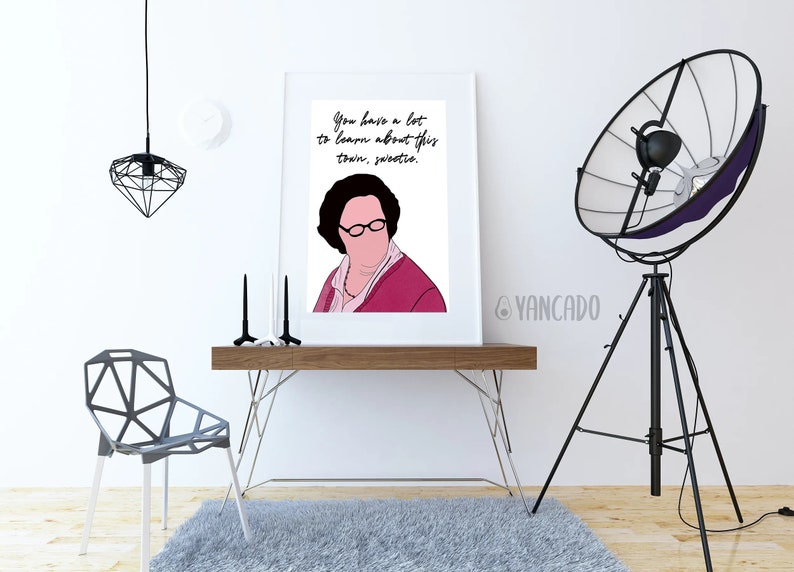 PRINTABLE Phyllis Lapin-vance Quote Poster, the Office TV Show Wall Art ...