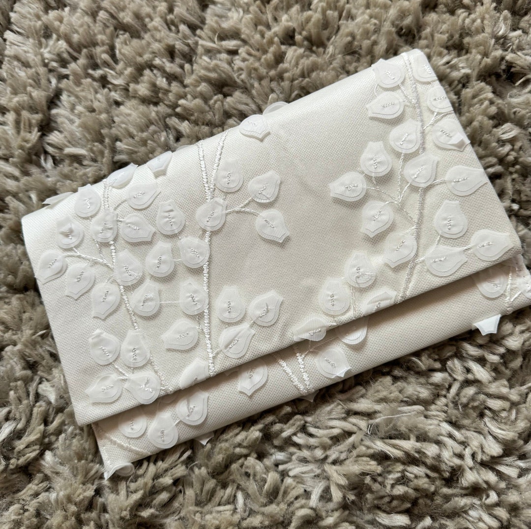 Lace Wedding Bag,3d Effect Lace Clutch Bag,bridal Purse - Etsy