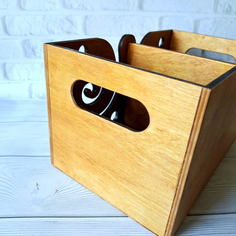Large Wooden Yarn Bowl Handmade Yarn Box Yarn Ball Holder - Etsy