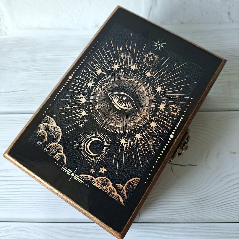 Tarot Deck Box - Etsy