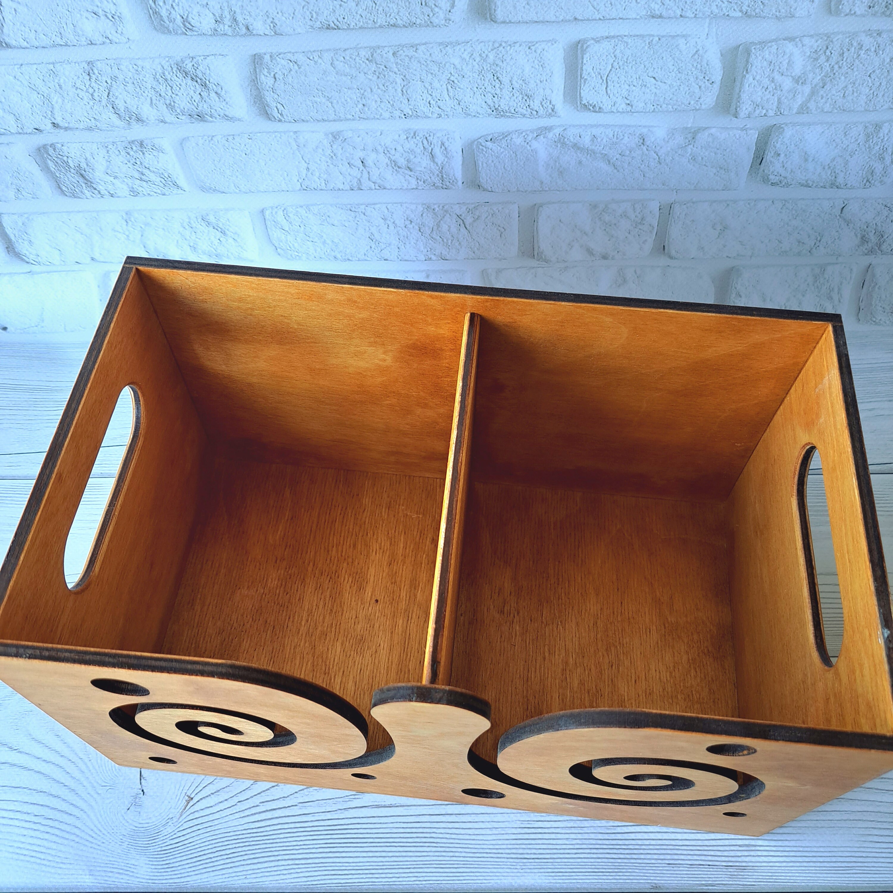 Large Wooden Yarn Bowl Handmade Yarn Box Yarn Ball Holder - Etsy