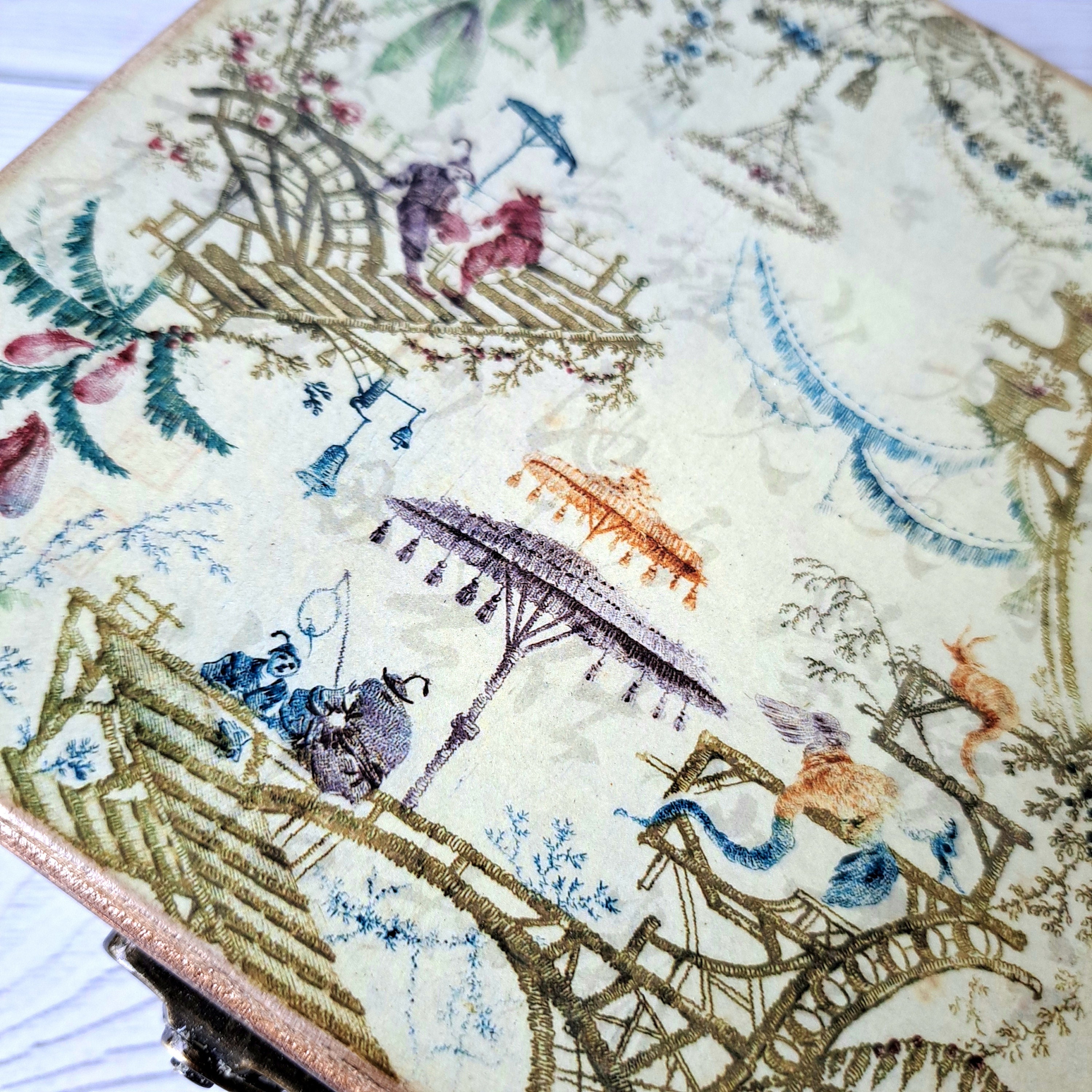 Chinese Wooden Tea Box Personalized Tea Bag Organizer Oriental Decor ...