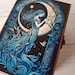 Personalized Large Tarot Card Box Manifestation Box Moon Tarot Card ...