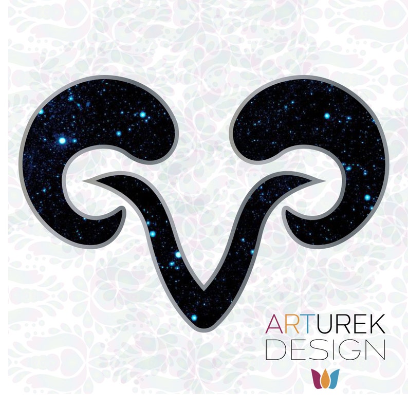 Bélier - Zodiac Transparent Graphic Set - Etsy France