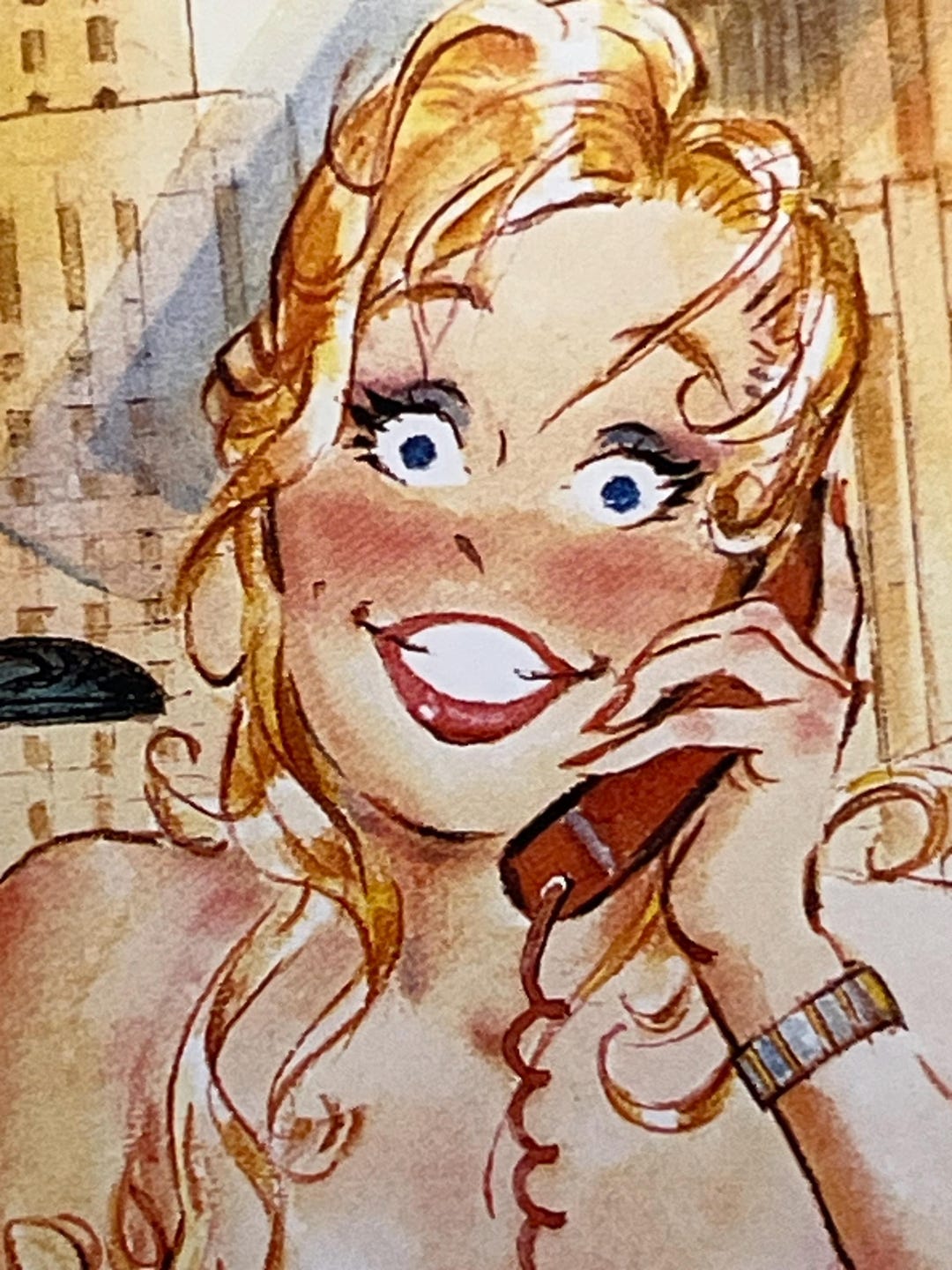 SEXY Risque’ Mature 8x10 Vintage SECRETARY and BOSS Sex Authentic ...