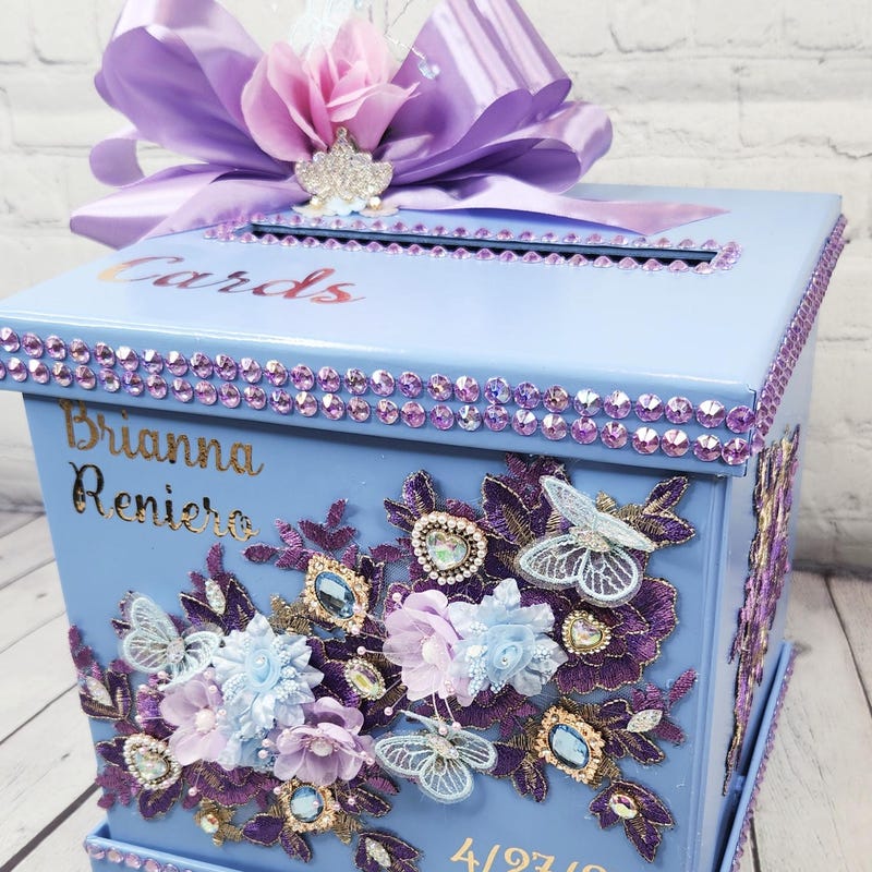 Quinceanera Card Box - Etsy