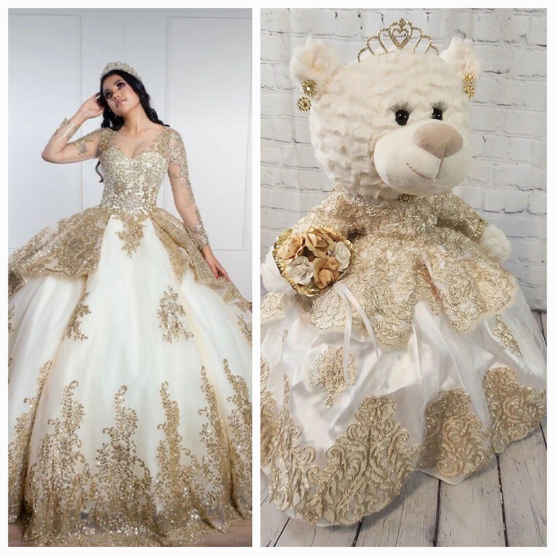 Custom Personalized Quinceanera Dress for a Bear or Doll/made to ...