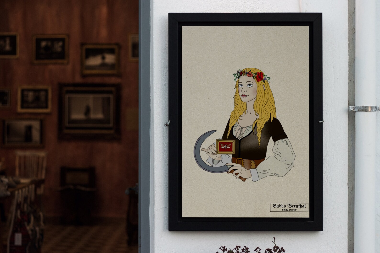 Joanna Newsom Art Print - Ys Joanna Newsom - Ys Album Art - Joanna ...