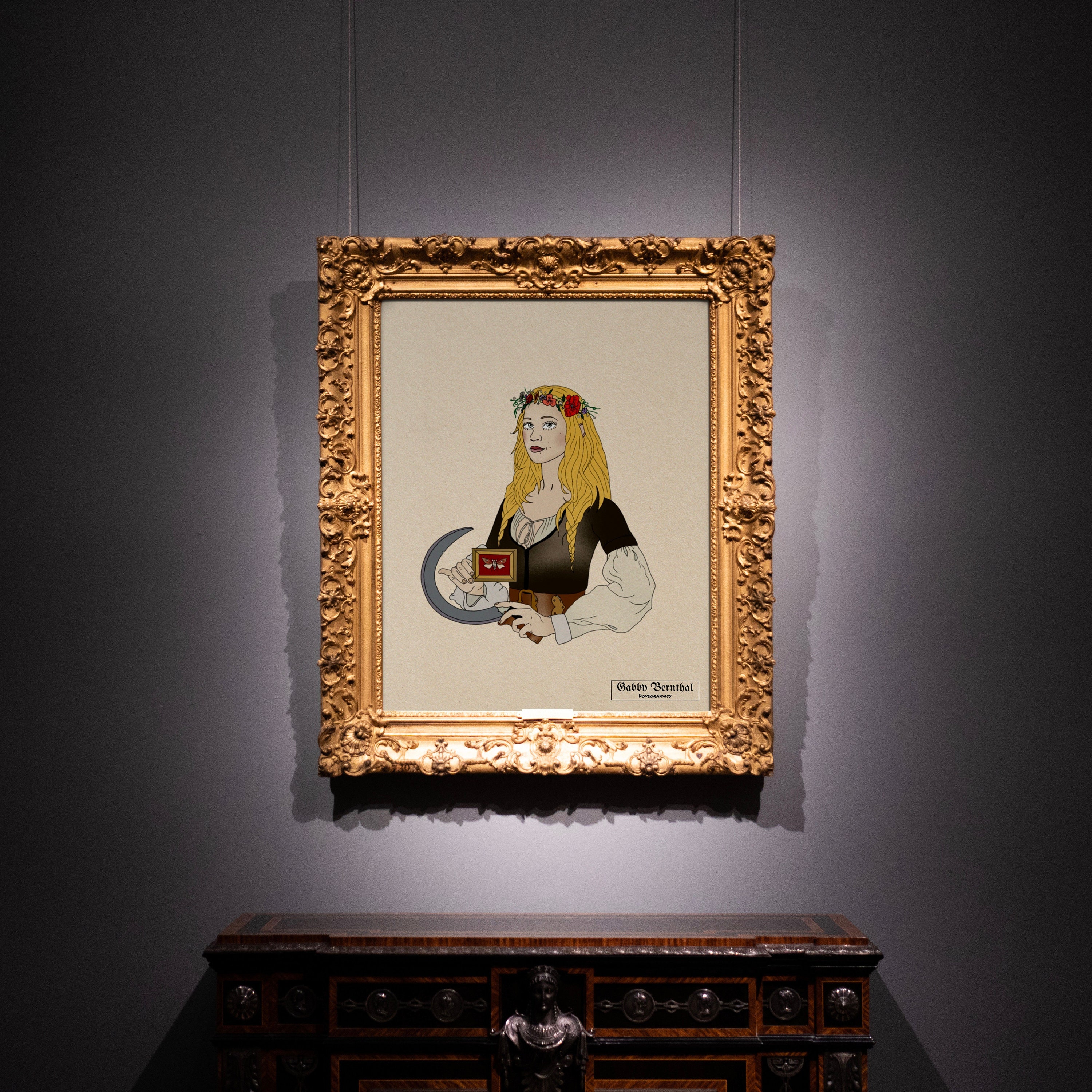 Joanna Newsom Art Print - Ys Joanna Newsom - Ys Album Art - Joanna ...