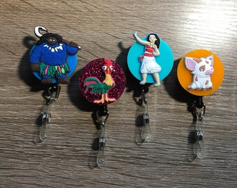 Moana Badge Reel | Etsy