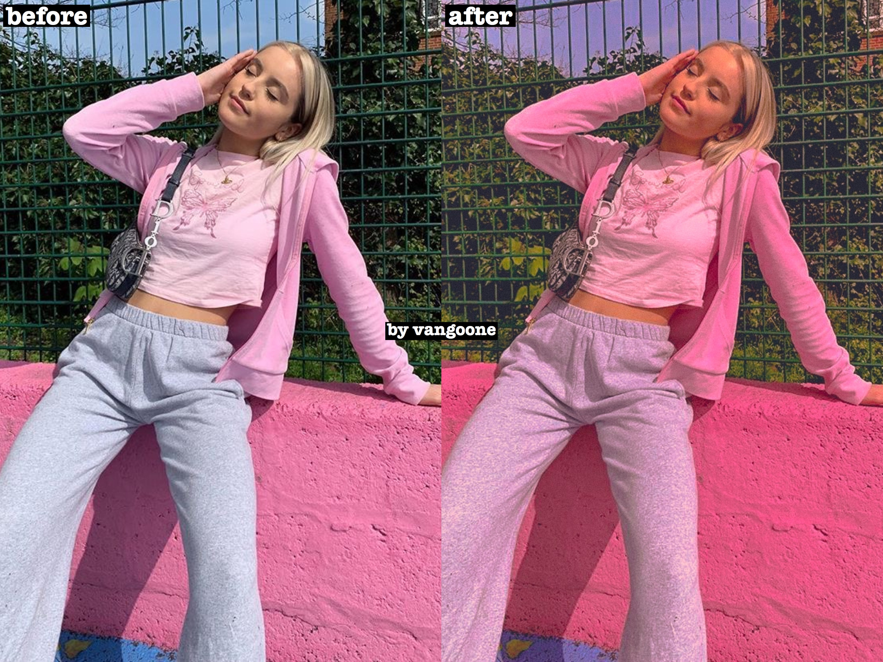 10 PINK VIBES Mobile Lightroom Presets Vsco Filters Iphone | Etsy