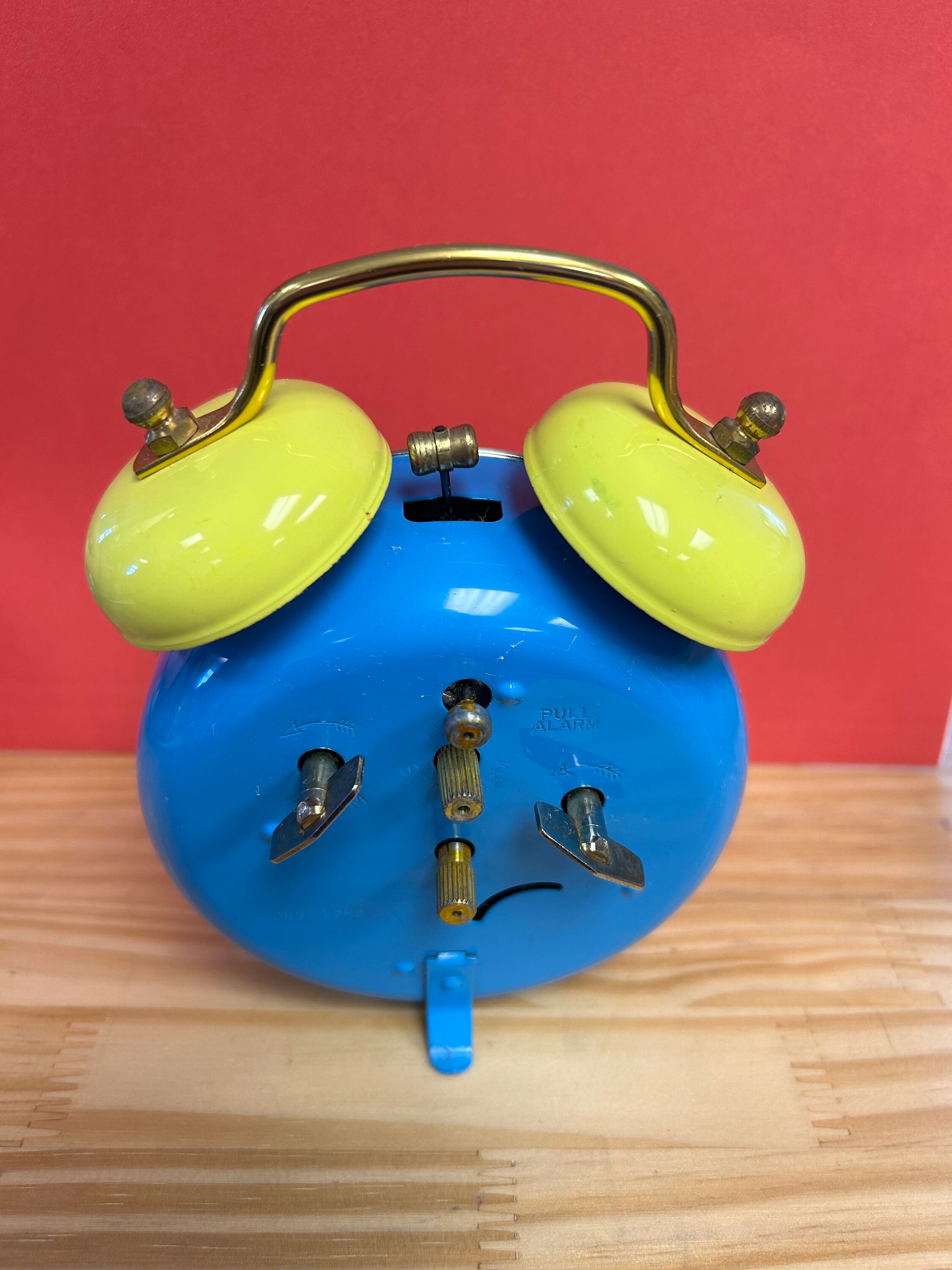 Rare Vintage Smurfs Metal Alarm Clock Have a Smurfy Day Tested, and ...