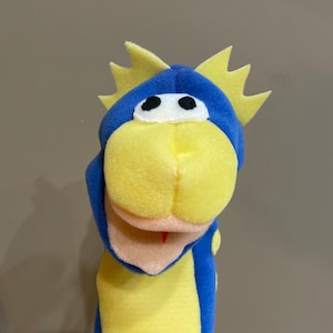 Custom Puppet: Mossy the Sea Monster - Etsy