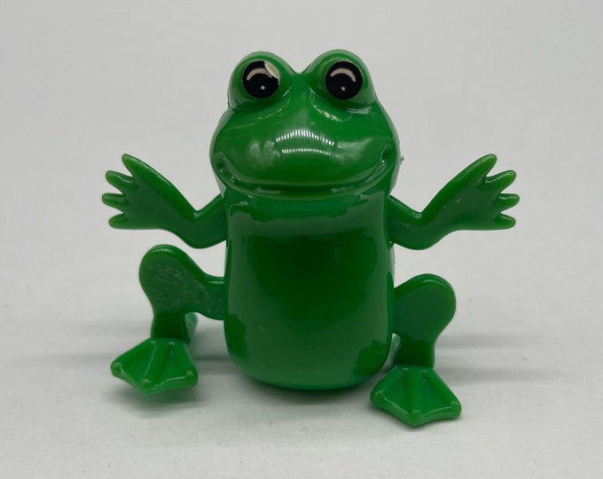 WORKING Wind-up Side Stepping Frog - Etsy