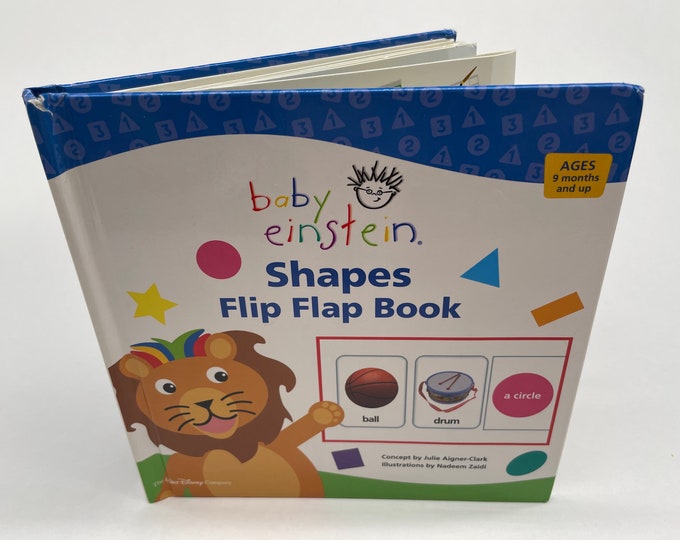 Baby Einstein Shapes Flip Flap Cardboard Book - Etsy Baby Einstein Shapes Flip Flap Cardboard Book - Etsy