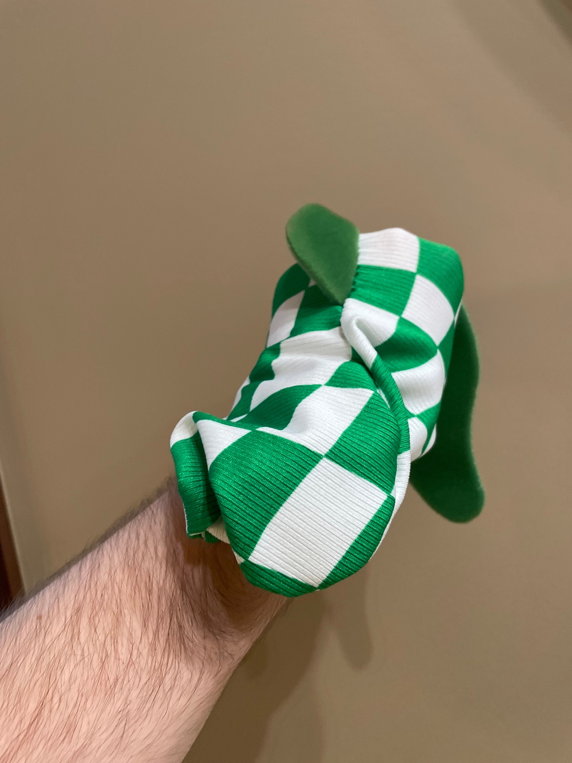 Custom Puppet: Chance the Checkered Fish - Etsy