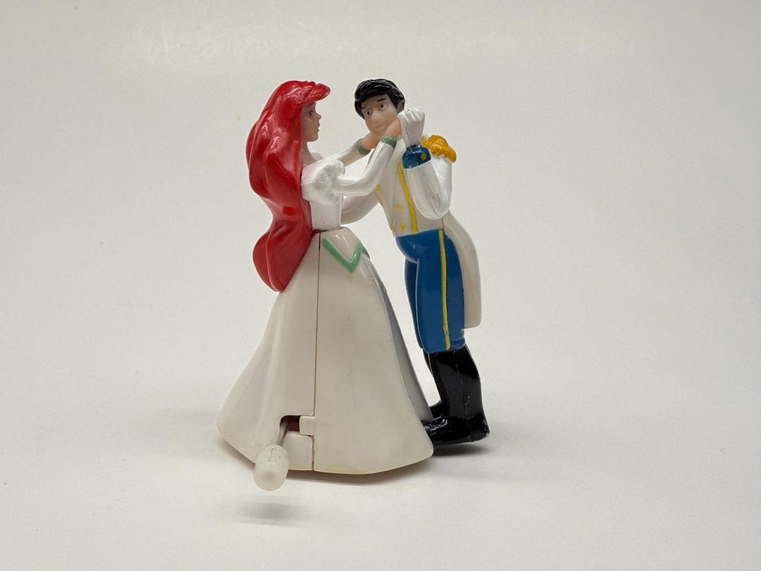 TESTED AND WORKING Wind-up Dancing Eric and Ariel - Etsy