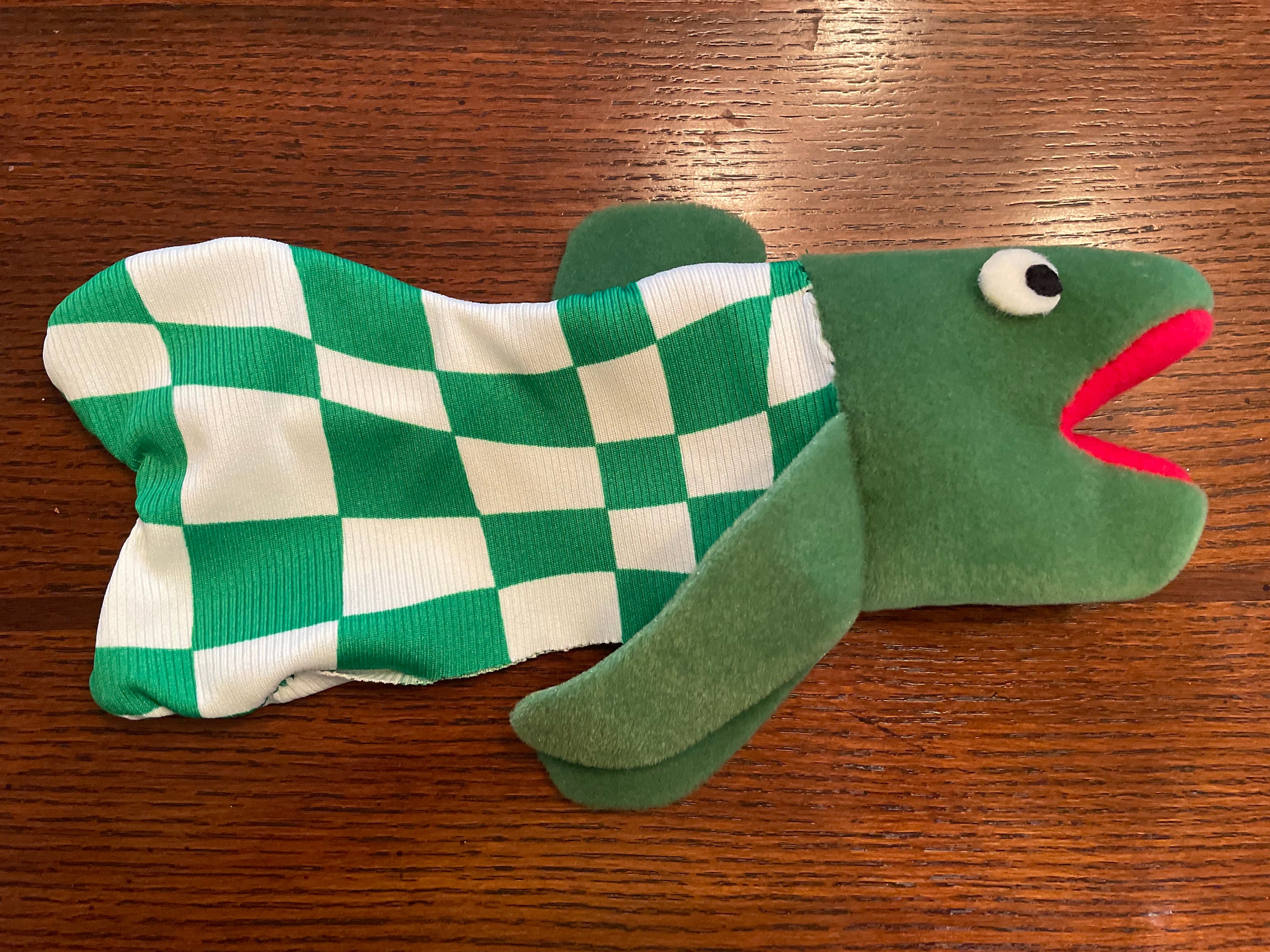 Custom Puppet: Chance the Checkered Fish - Etsy