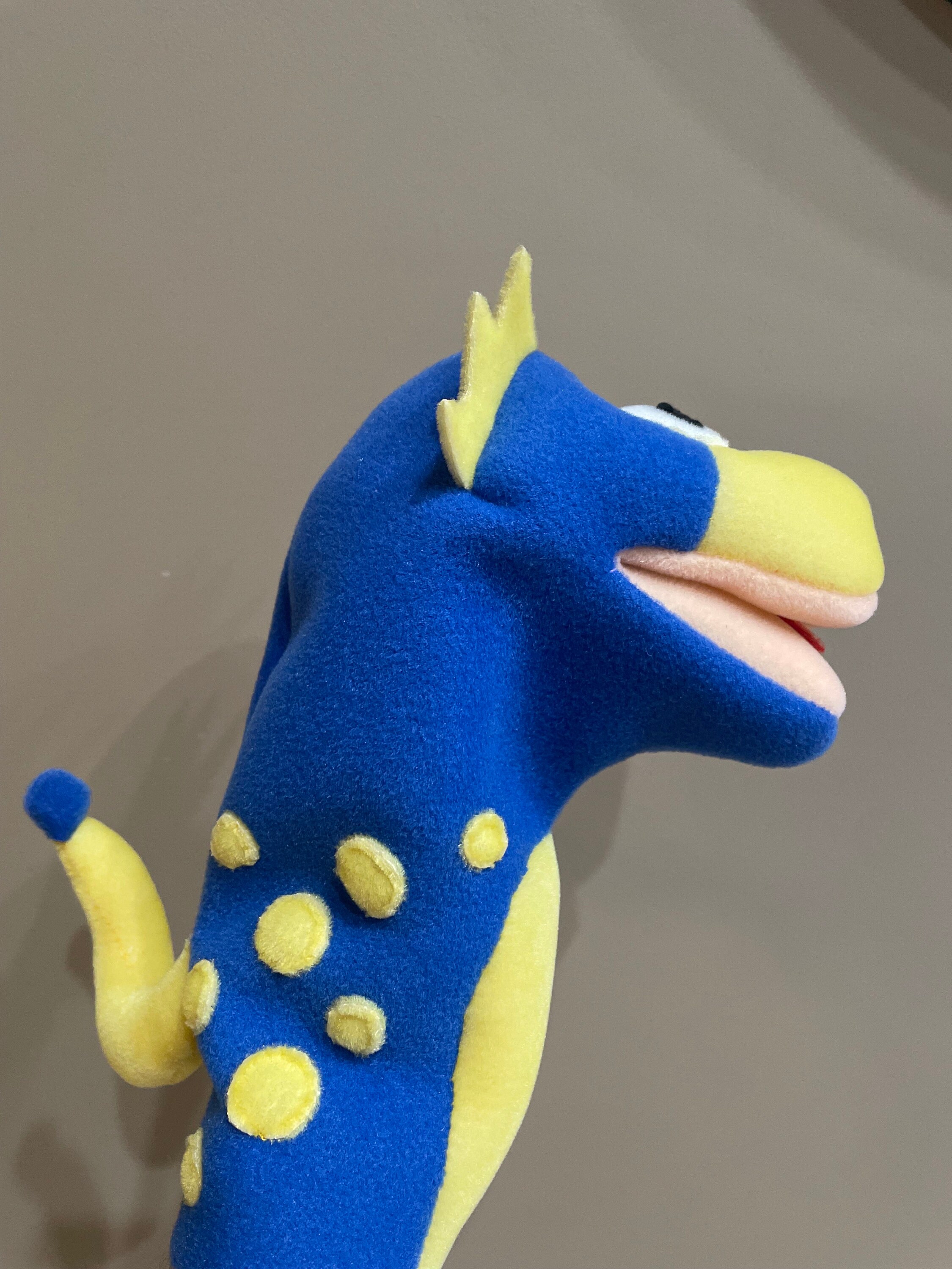 Custom Puppet: Mossy the Sea Monster - Etsy