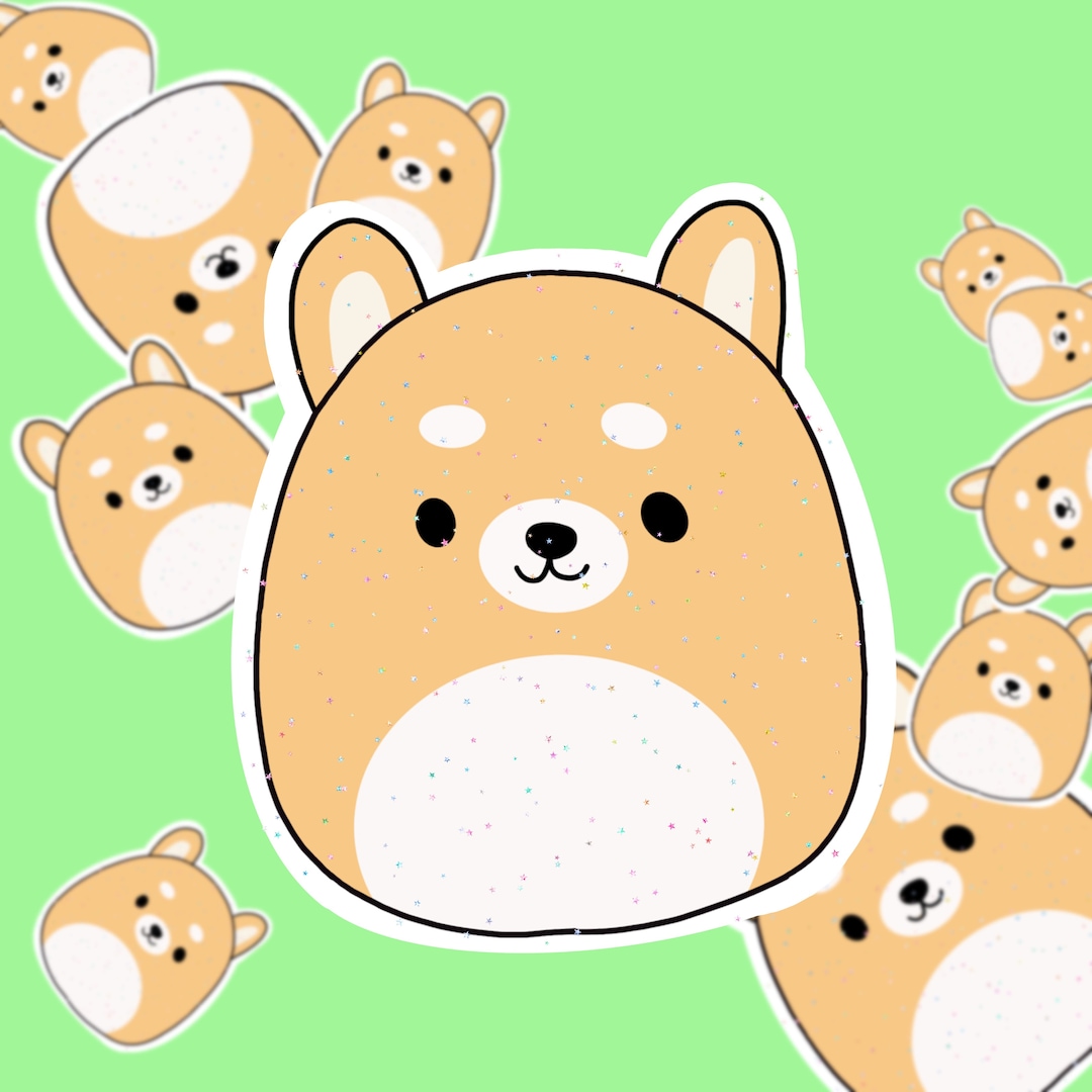 Bear Squishmallow | Sticker | Water Bottle Sticker | Laptop | Die Cut ...