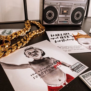 FULLY Custom Notorious Party Invitations - Etsy