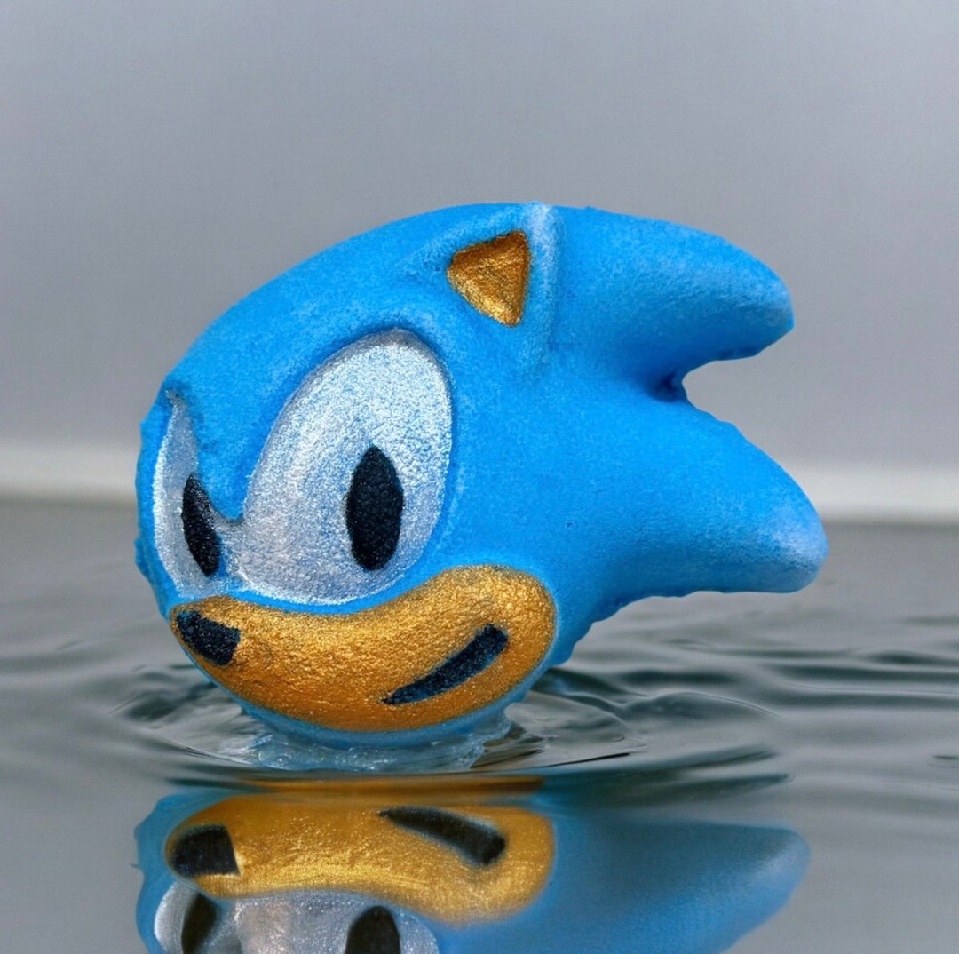 Sonic the Hedgehog Bath Bomb~ Sonic Themed Bath Time Fun ~ Kids Bath ...