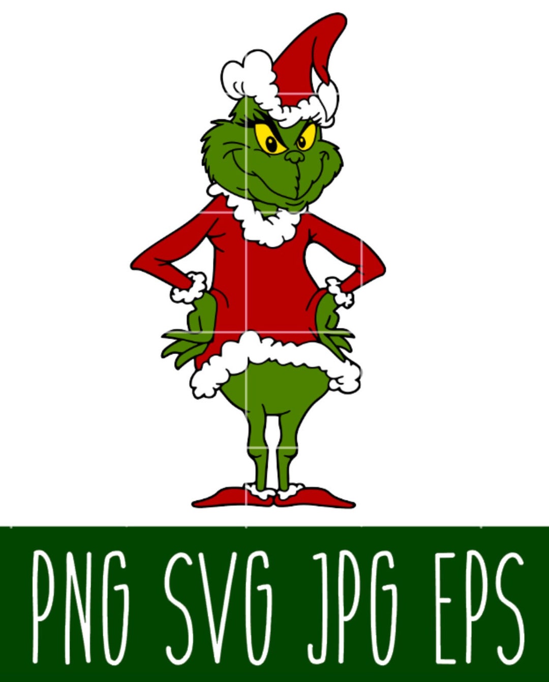 Grinch Santa Claus Bundle Svg Christmas Svg Merry Grinchmas - Etsy