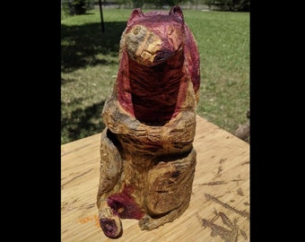 Chainsaw Carved Squirrel - Etsy