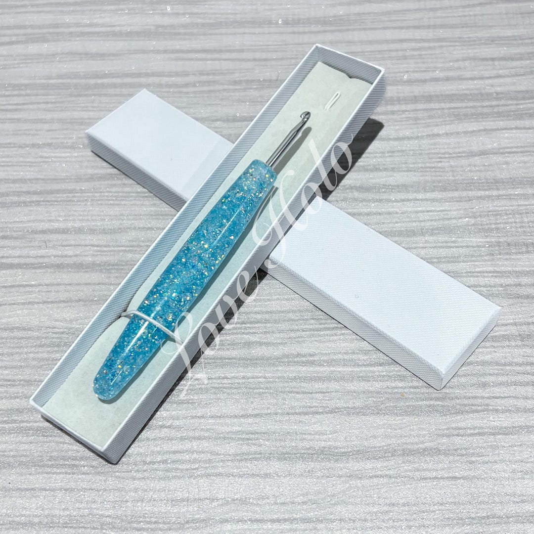Holo Glitter Crochet Hook - Etsy