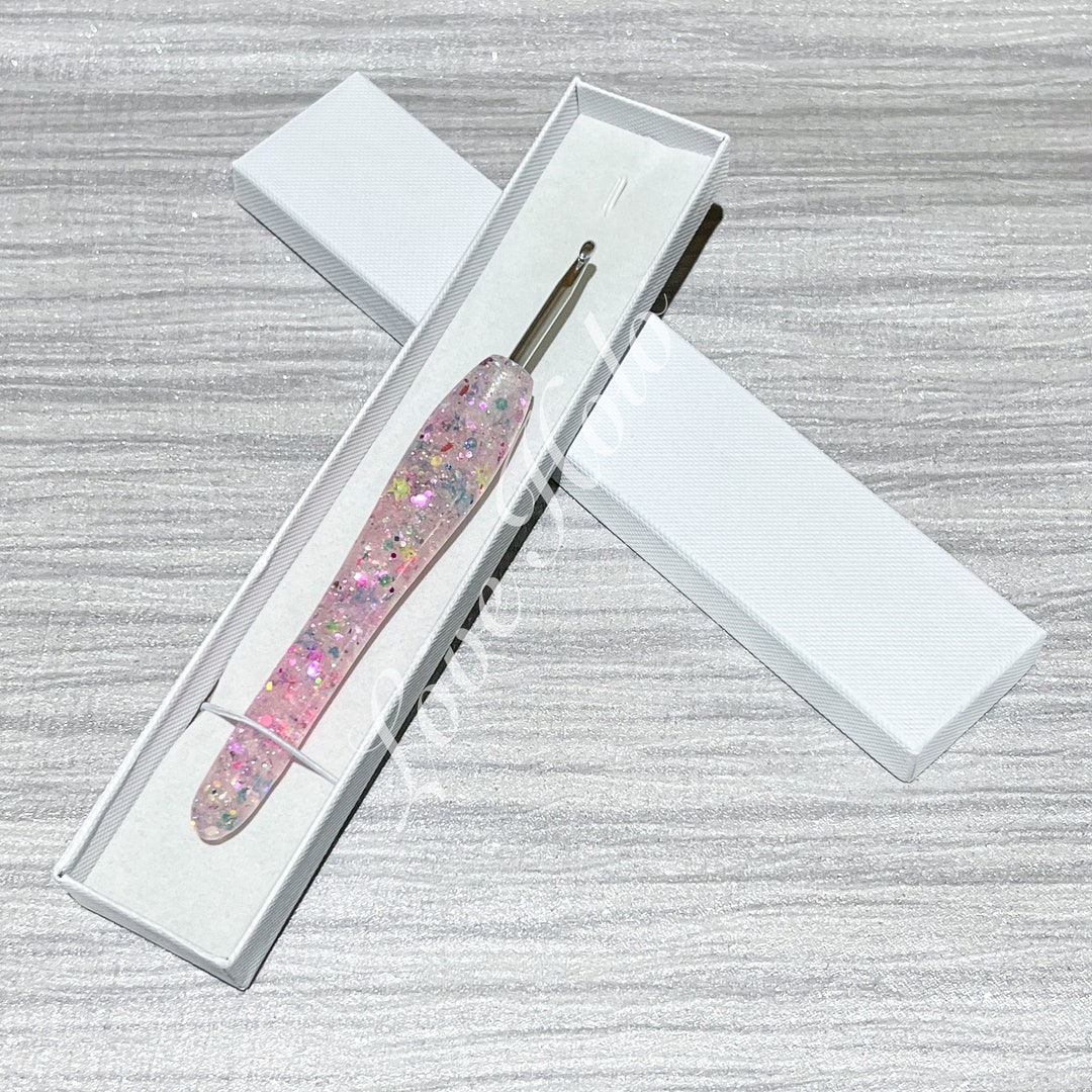 Holo Glitter Neon Stars Crochet Hook - Etsy