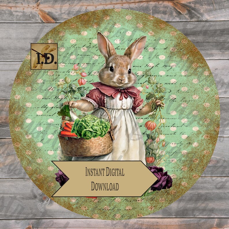 Letrero digital imprimible redondo de 12 pulgadas con diseño de ...