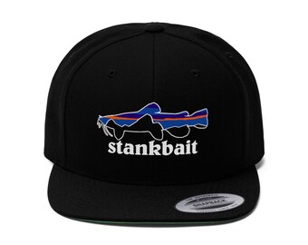 Flat Bill Fishing Hat - Etsy