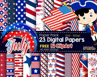 Fourth of July Paper | Etsy