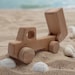 Wooden Tipper Truck Toynatural Wood Toy Dump Truckeducational Building ...