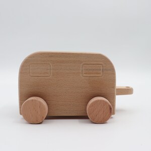 Wooden Caravan Piggy Bank|wooden Handmade Coin Bank|rustic Money Saving ...