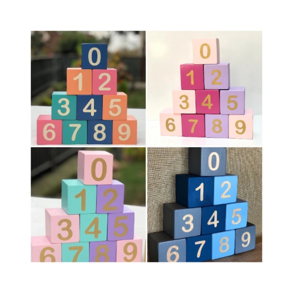 Number Blocks Math - Etsy