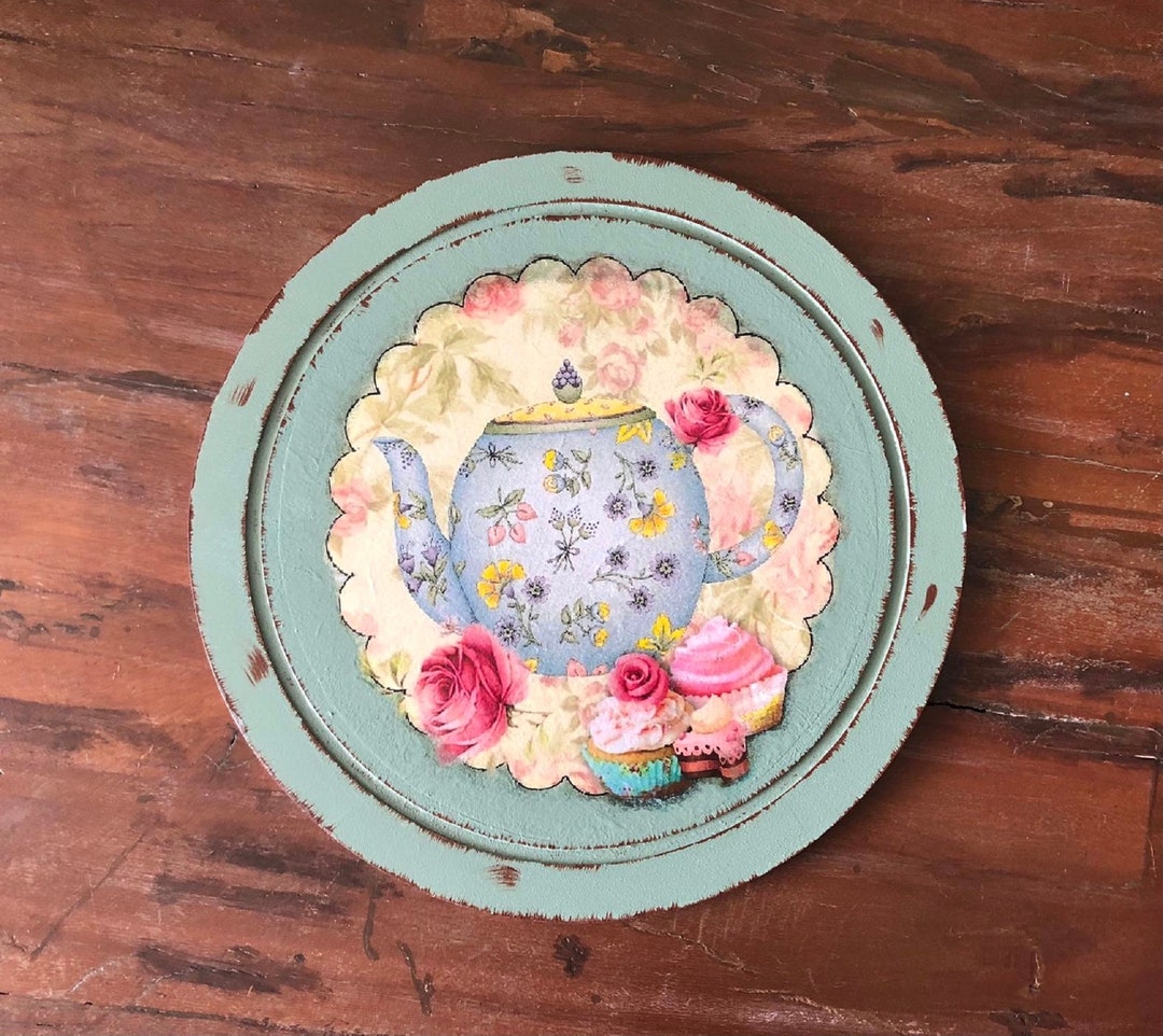 Hand Painted Wooden Tray|wooden Decor|custom Table Decor|acrylic Paint ...