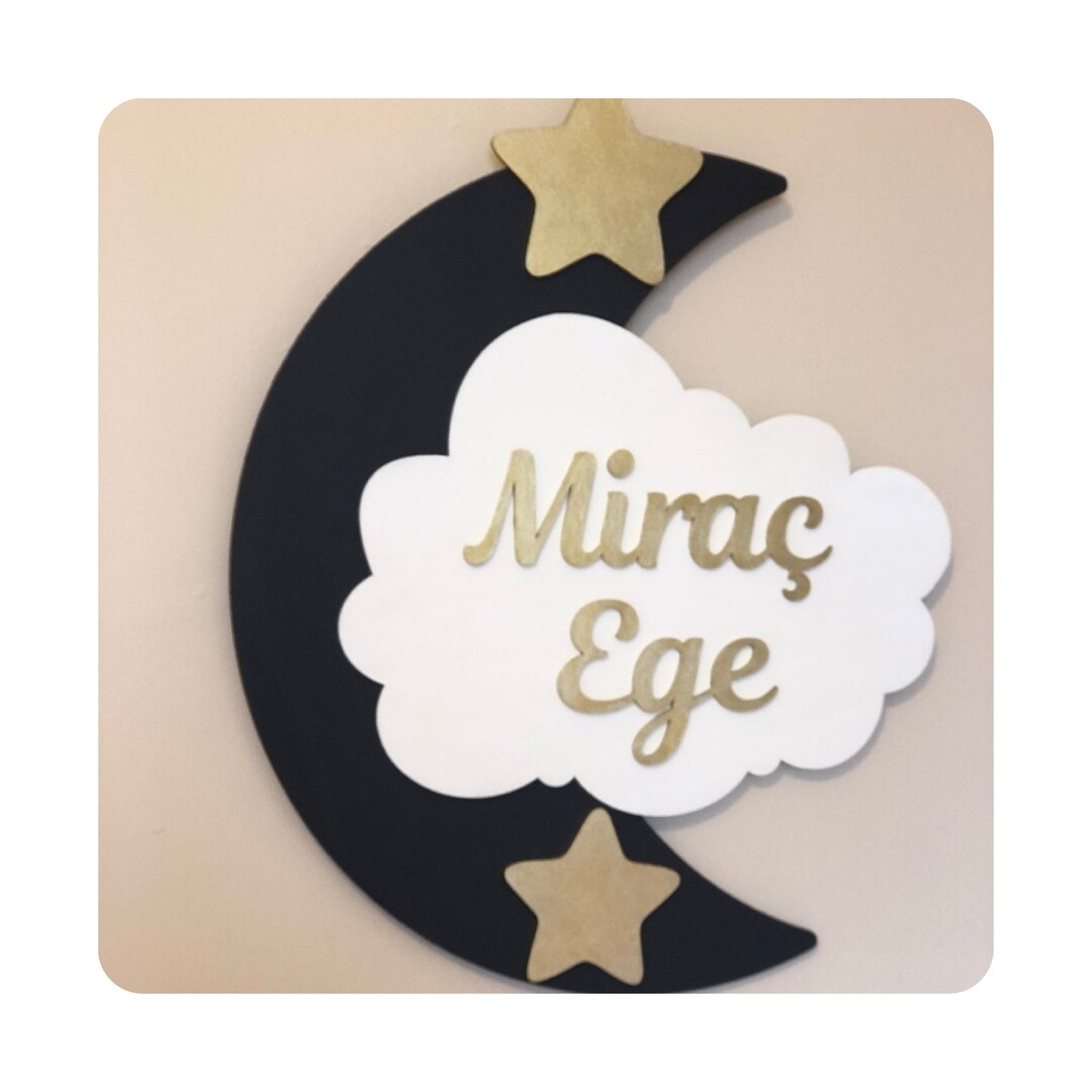 Personalized Kids Door Sign|name Sign for Door|wooden Nursery Door Sign ...