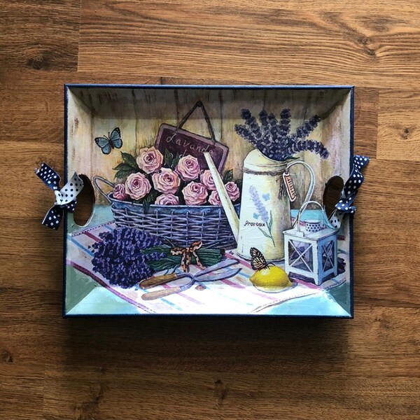 Painted Tray - Etsy